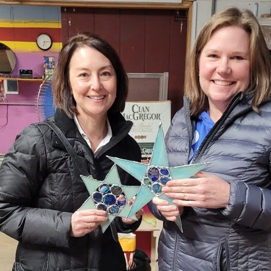 Hite, Marianne - Stained Glass Star Workshop | The Peninsula Art Academy